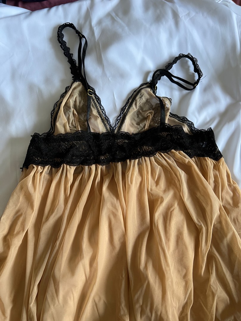 Sexy Nightgown Lingerie With Panty Womens Fashion New Undergarments