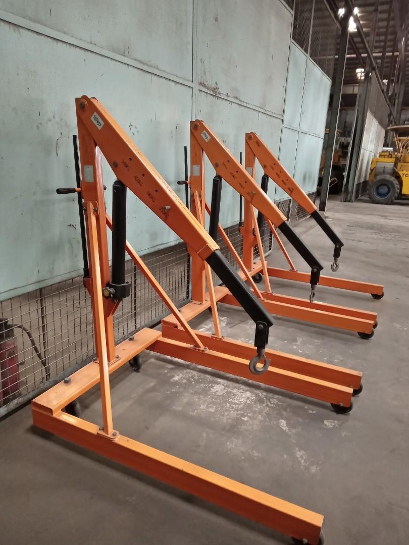 Shop crane engine hoist, Commercial & Industrial, Industrial Equipment ...