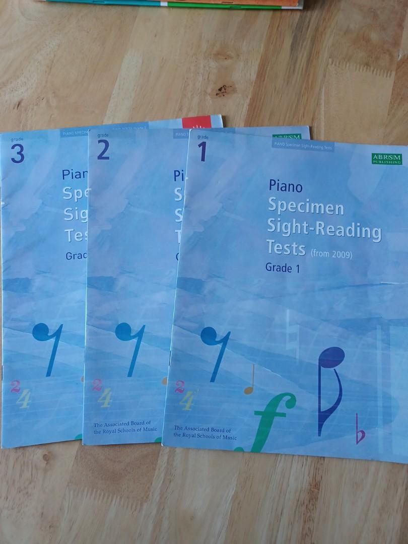 Sight-reading practice books Grade 1-3, Hobbies & Toys, Music & Media ...