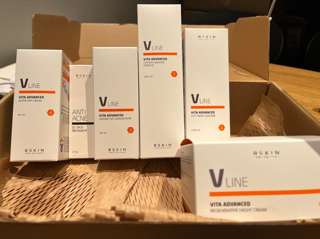 [Singapore Brand / Korean Made] BSkin Vita Advanced Skincare Deluxe Set ...