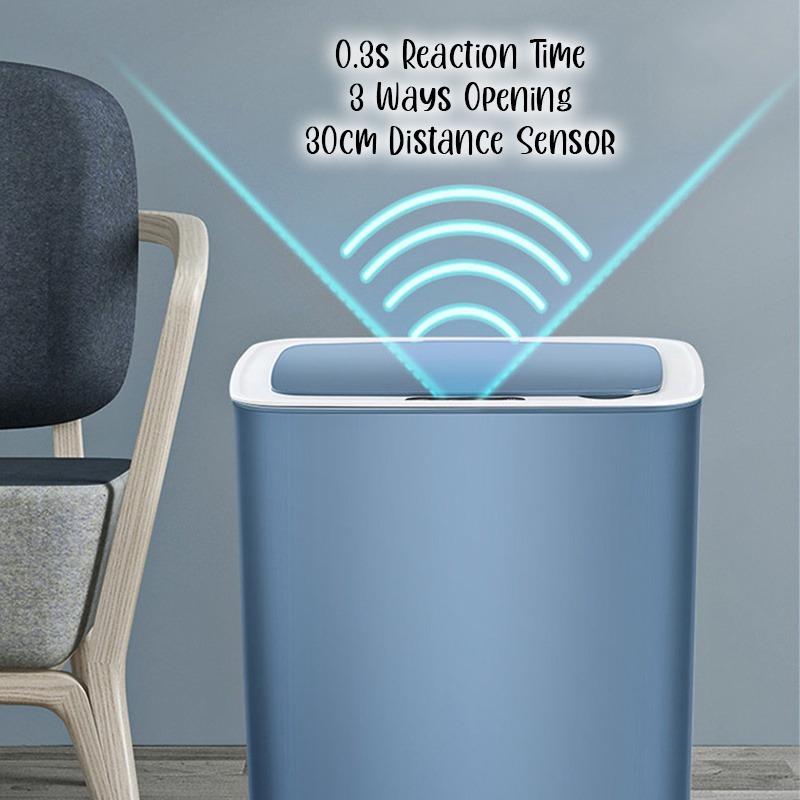 Smart Sensor Dust Bin Soft Closing 3 Ways Opening Trash Bin Waste Bin ...