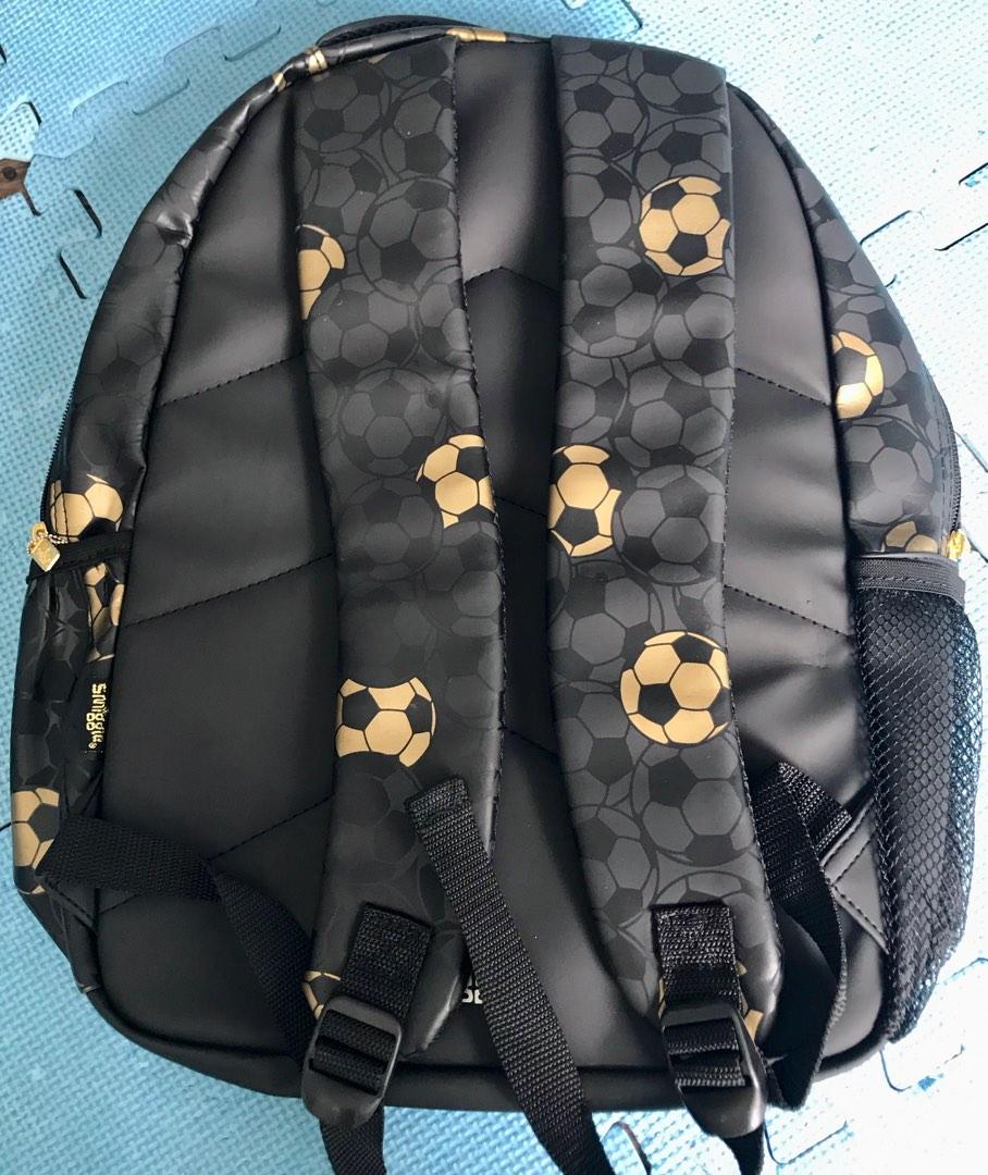 Smiggle golden football backpack (original), Men's Fashion, Bags ...