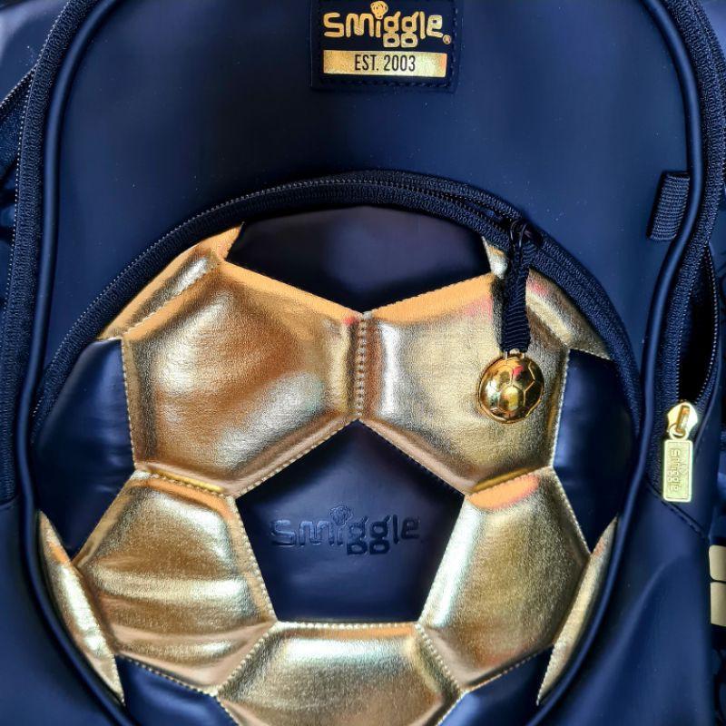 Smiggle golden football backpack (original), Men's Fashion, Bags ...