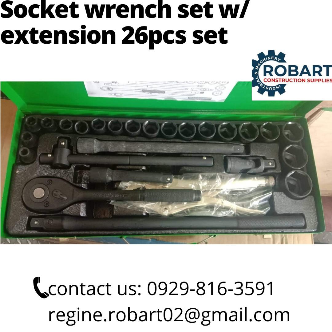 Socket Wrench Set Commercial And Industrial Construction Tools