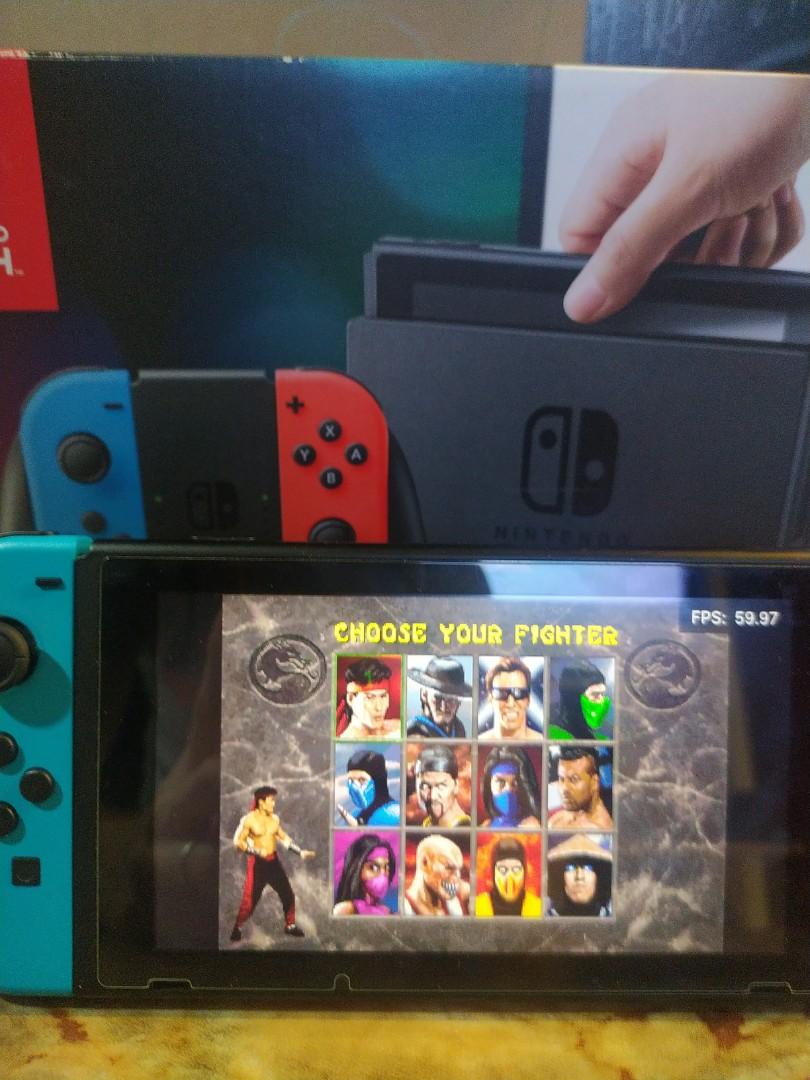 Modded nintendo switch. unpatched. with 256 GB sd card . jailbreak ...