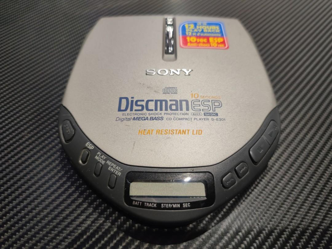 Sony Discman D-E301 (Vintage great warm digital sound), Audio, Portable ...