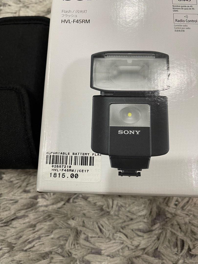 Sony HiEnd Flash HVL-F45RM, Photography, Lens & Kits on Carousell
