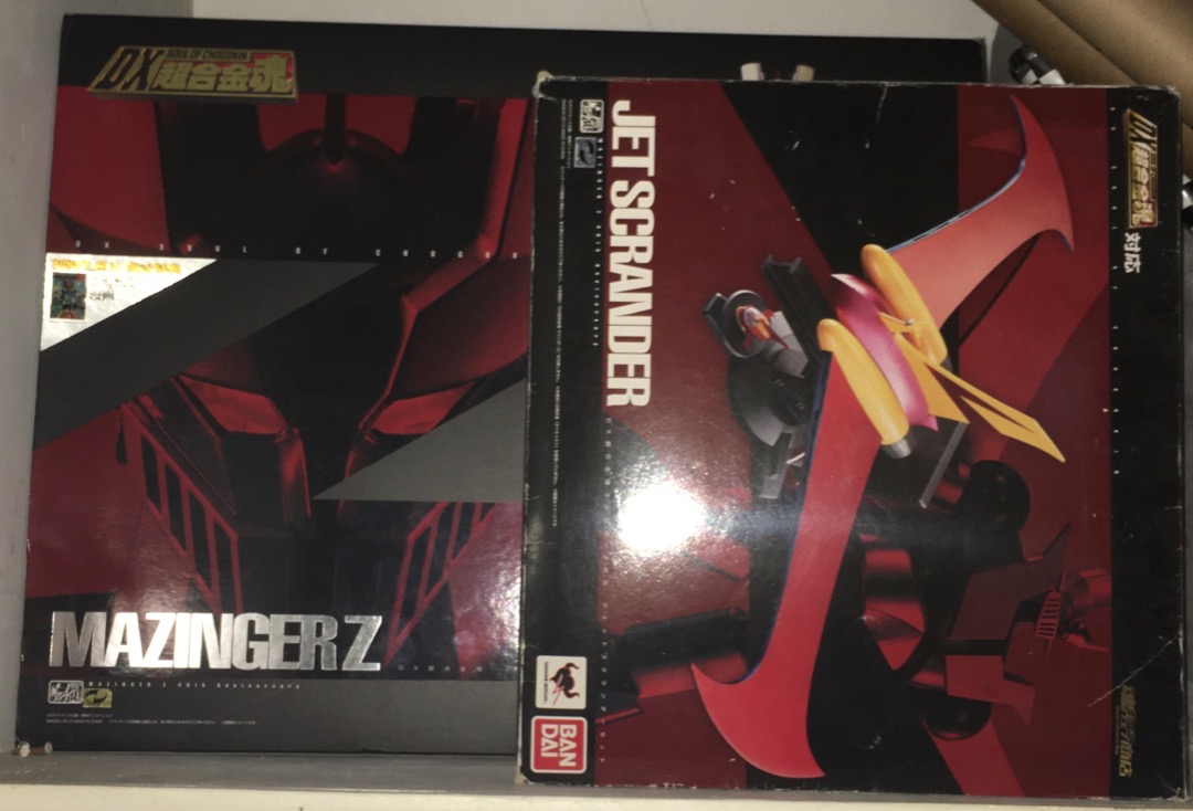 Soul of chogokin Mazinger Z DX and Jet Scrander, Hobbies & Toys ...