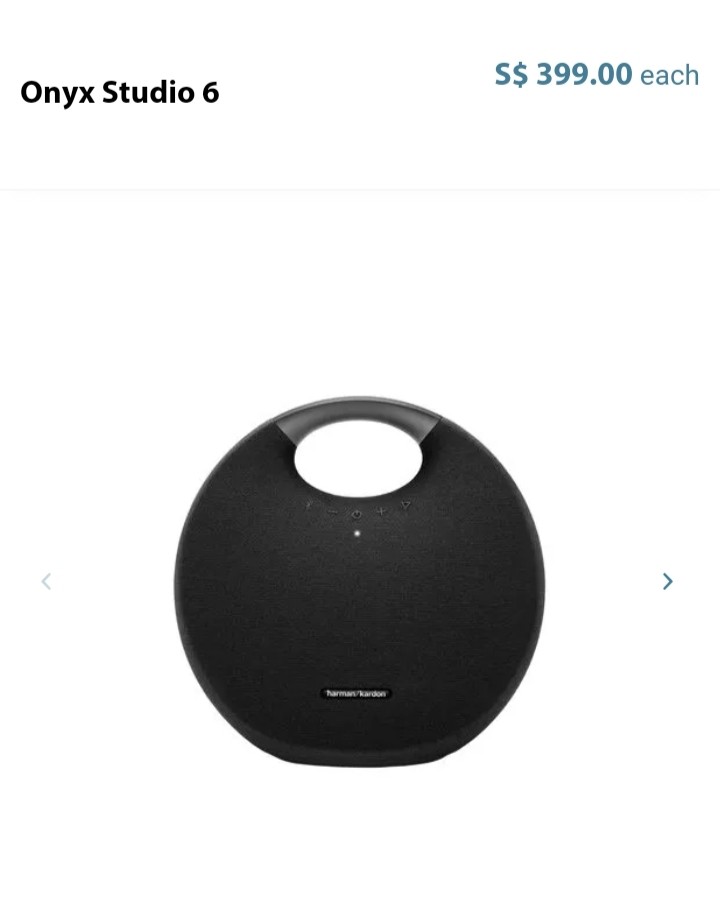 Speaker Onyx Studio 6 (Wireless) (Loud Base), Audio, Soundbars ...