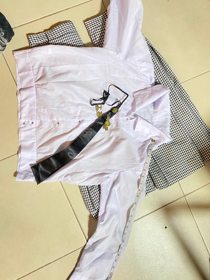 SPUQC complete college uniform, Women's Fashion, Activewear on Carousell