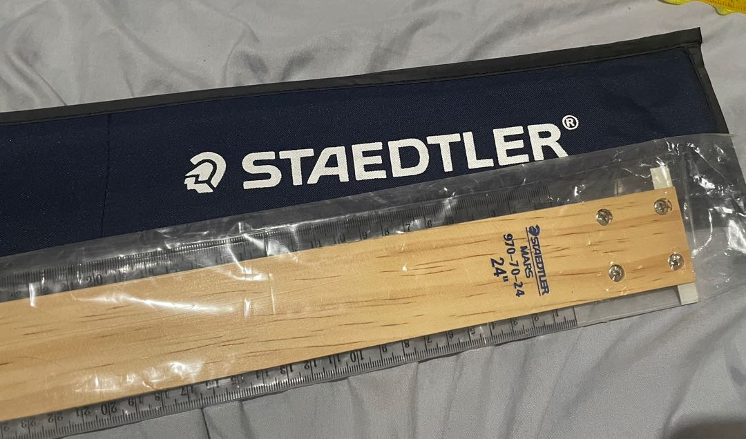 Staedtler T-Square 24 inch / inches, Hobbies & Toys, Stationary & Craft ...