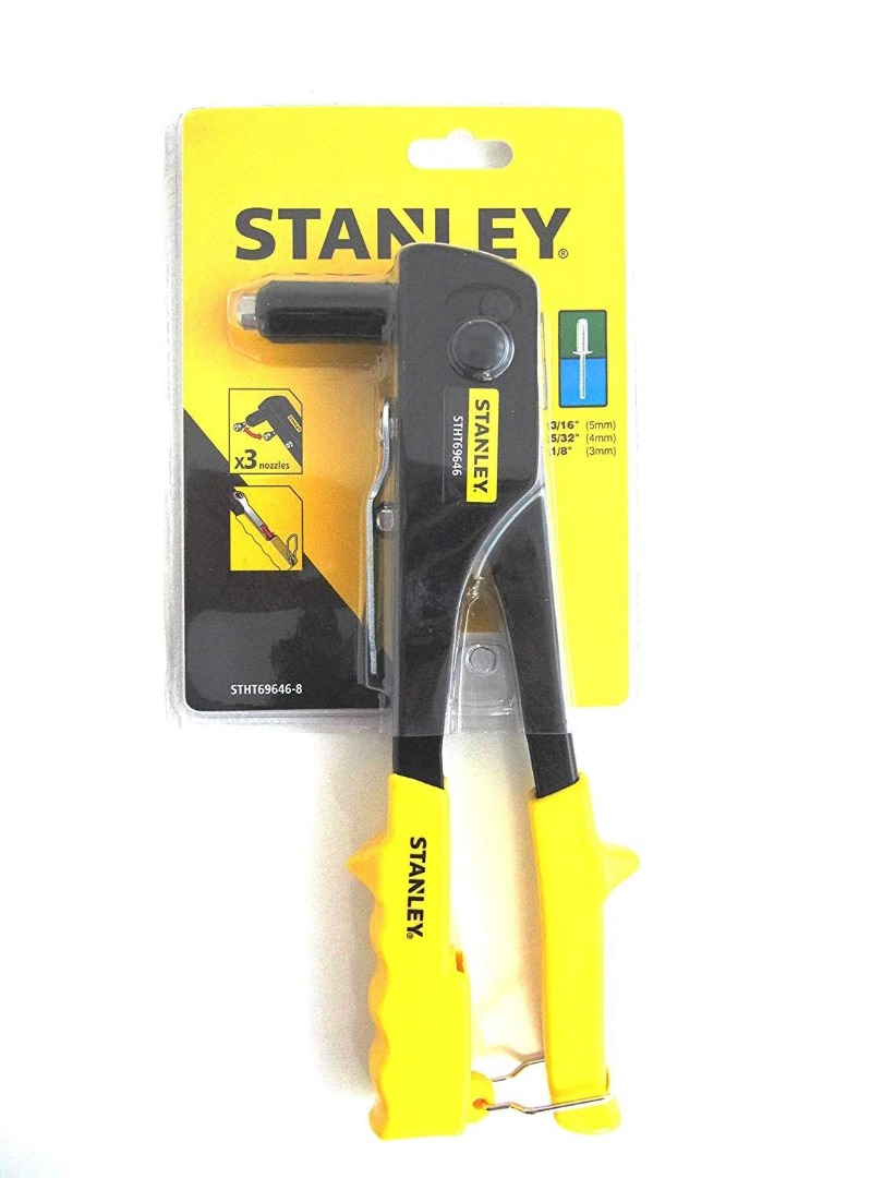 Stanley 3 & 4 Nozzle Hand Riveter, Furniture & Home Living, Home ...