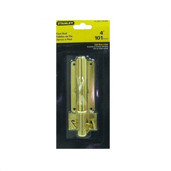 Stanley Foot Bolt 4 inches 75-7050, Furniture & Home Living, Home ...