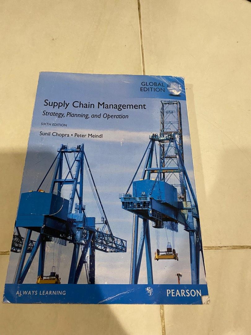 Supply chain management (strategy, planning and operation) sixth ...
