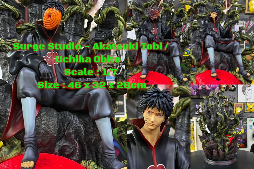 Surge Studio - Akatsuki Tobi / Uchiha Obito, Hobbies & Toys, Toys ...