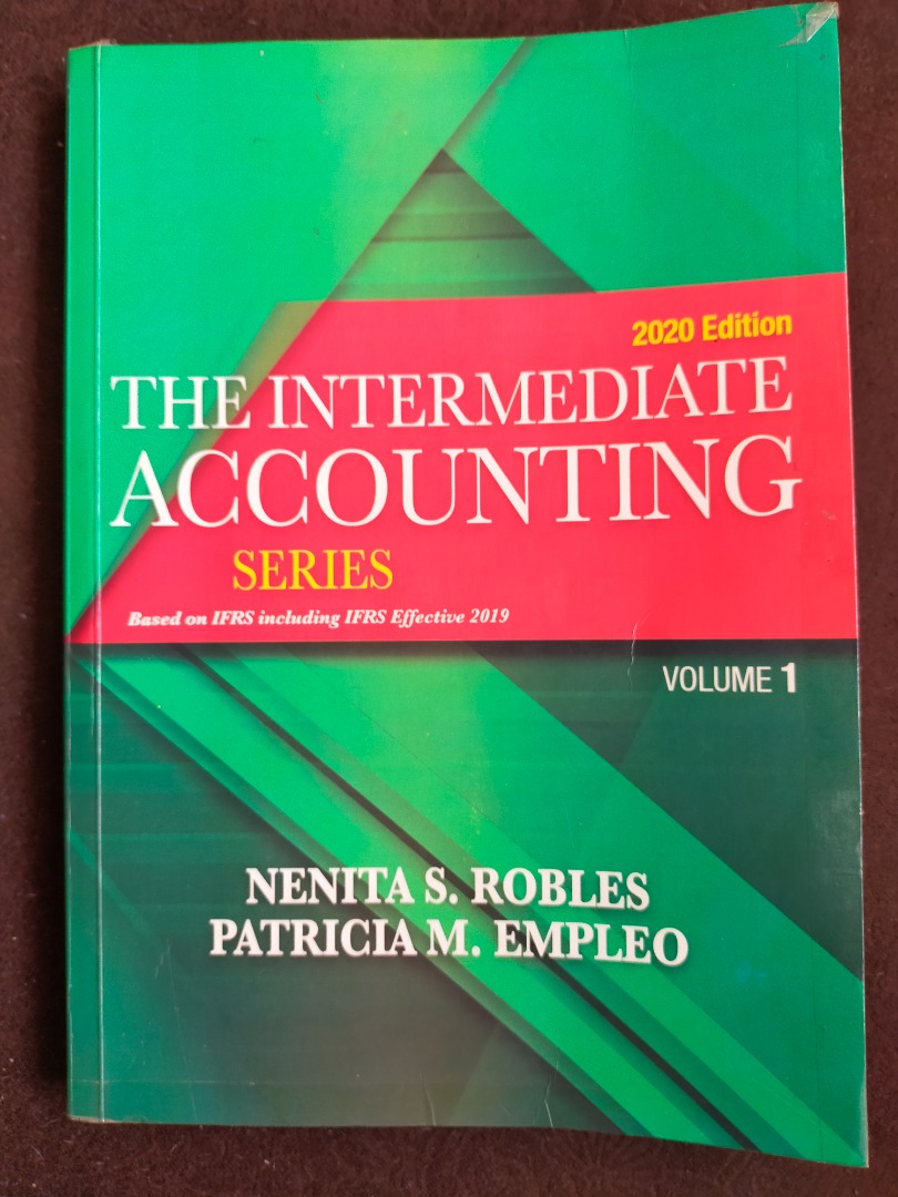 The Intermediate Accounting Series Vol. 1 (2020 Edition) by Nenita S ...