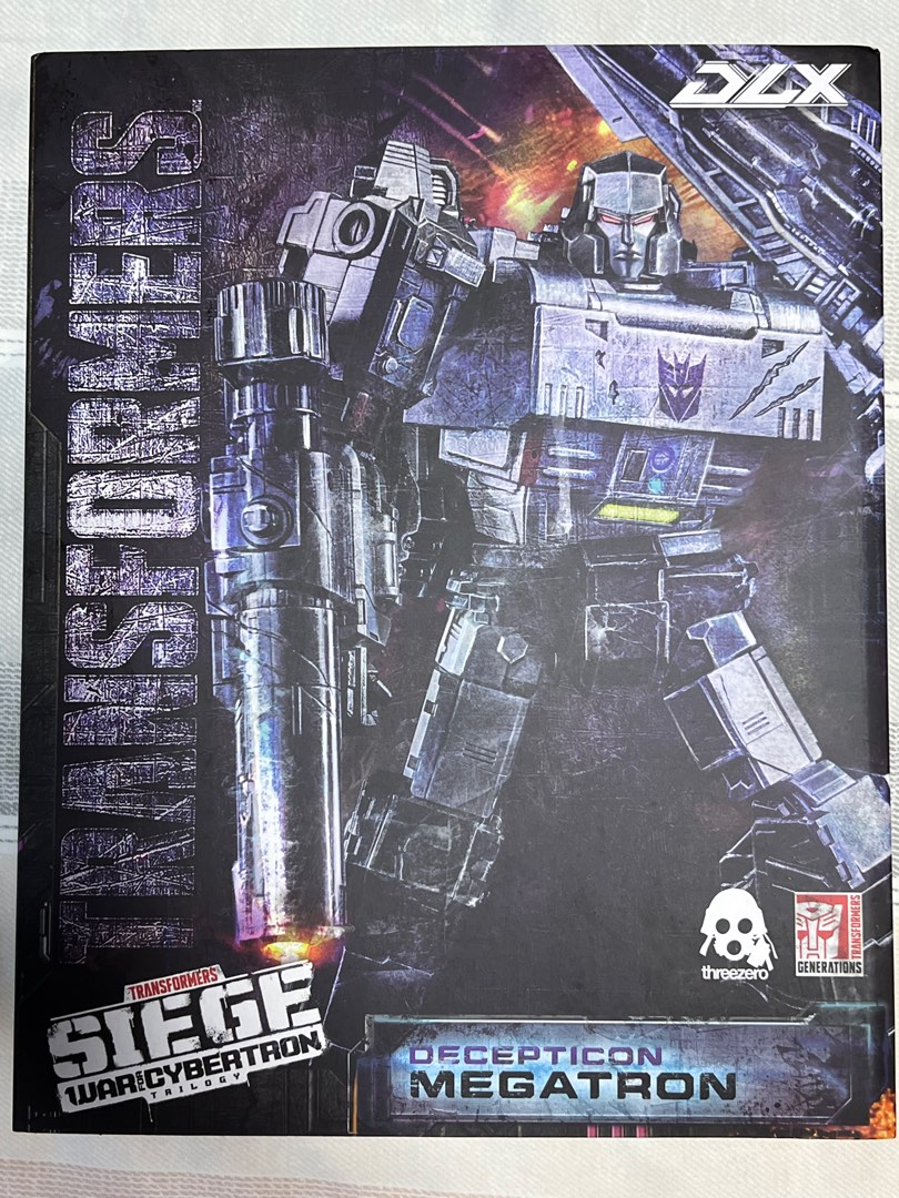 Threezero DLX Megatron Seige War for Cybertron not Optimus Prime ...