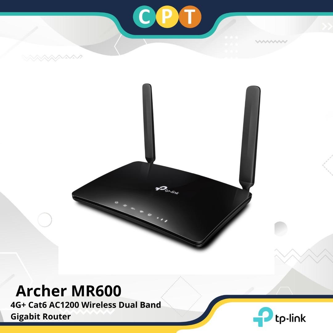 TP-Link ARCHER MR600 4G+ Cat6 AC1200 Wireless Dual Band Gigabit Router ...