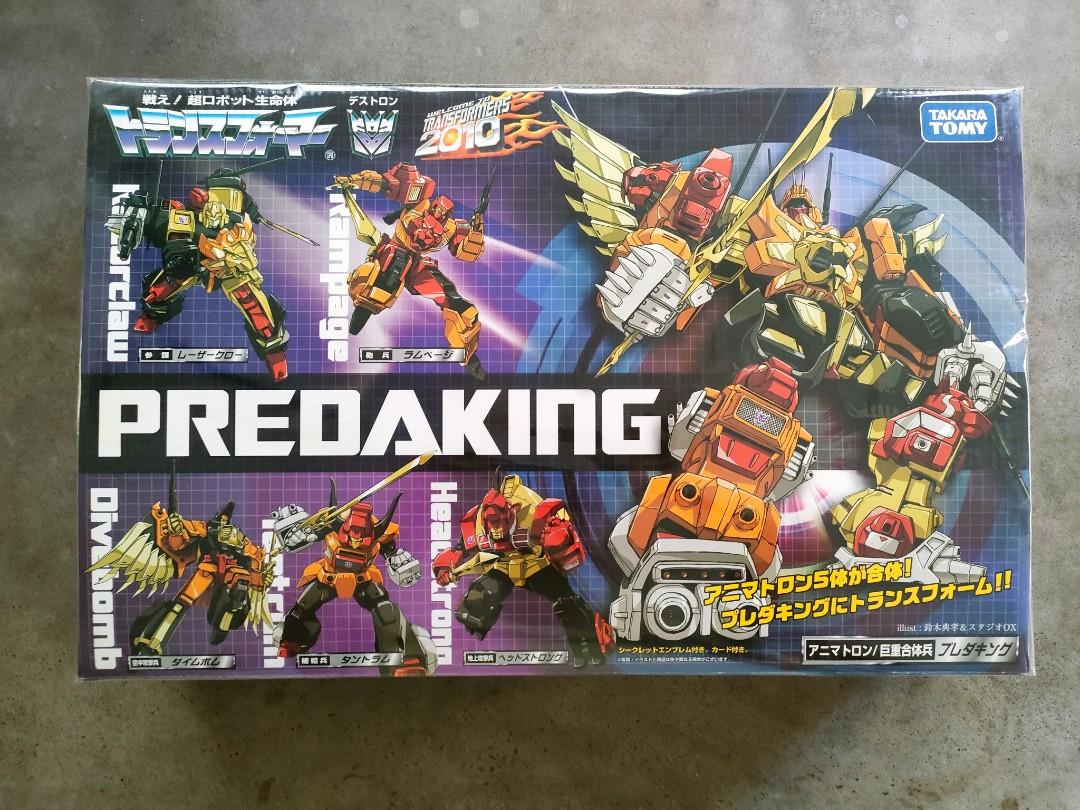 Transformers Predaking Reissue 2010 Takaratomy, Hobbies & Toys, Toys ...