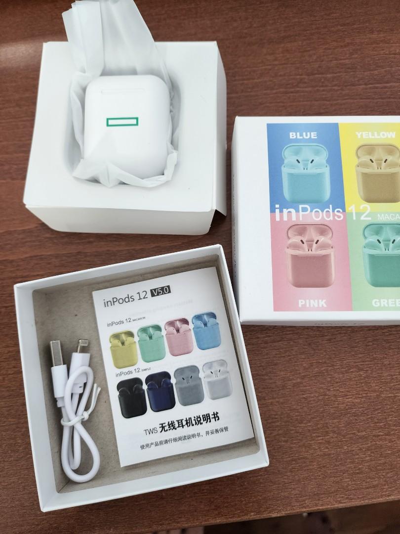 True Wireless Stereo V5.0 Earbuds inPods12, Audio, Earphones on Carousell