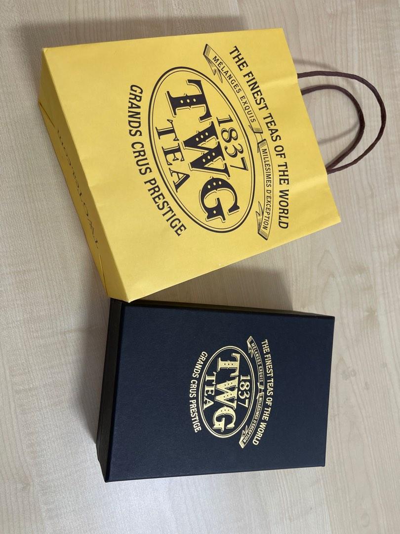 TWG tea gift pack of 2 sealed cans of high end tea, Food & Drinks, Gift ...