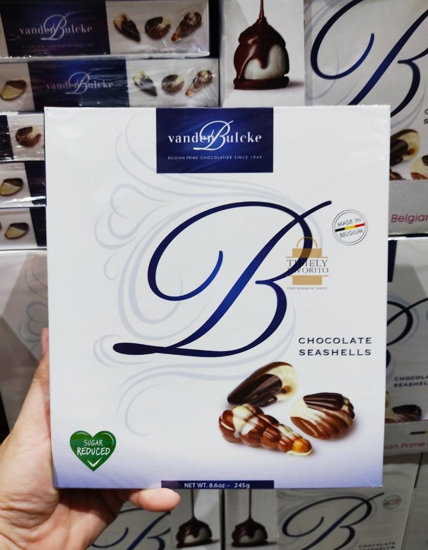 Vanden Bulcke Belgian Chocolates/Dark Chocolates Seashells with ...