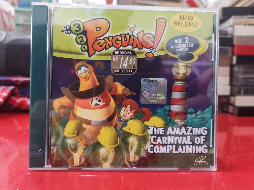 (VCD) 3-2-1 Penguins The Amazing Carnival Of Complaining, Hobbies & Toys, Music & Media, CDs ...