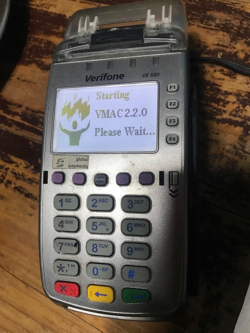 Verifone VX520 Credit Card Terminal, Computers & Tech, Office ...