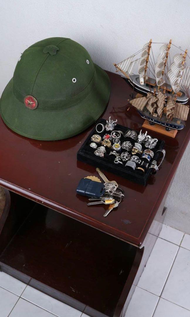 vietnam war helmet - display, Men's Fashion, Watches & Accessories, Cap ...