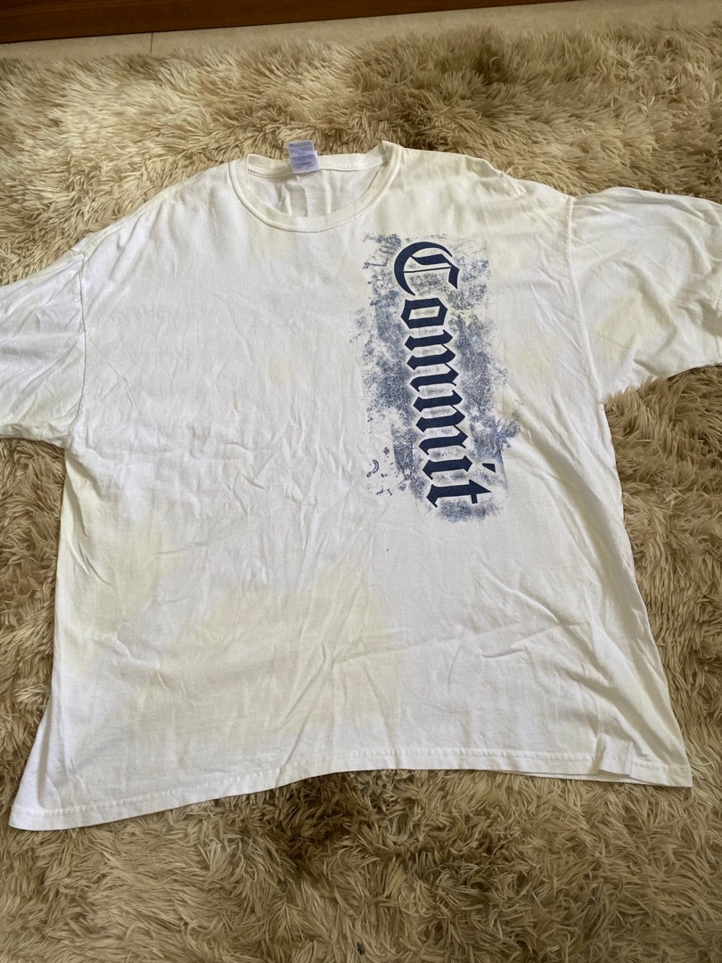 Vintage Commit Tshirt, Men's Fashion, Tops & Sets, Tshirts & Polo ...