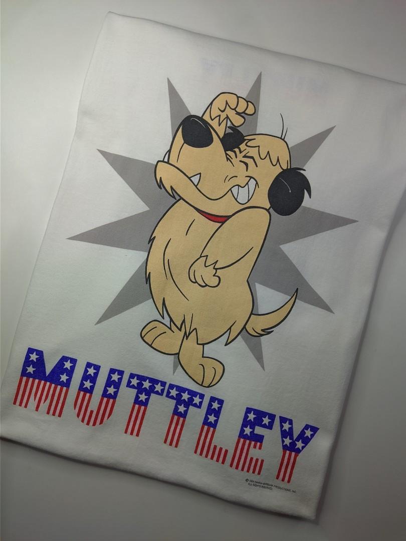 Vintage Muttley Cartoon Tee, Men's Fashion, Tops & Sets, Formal Shirts ...