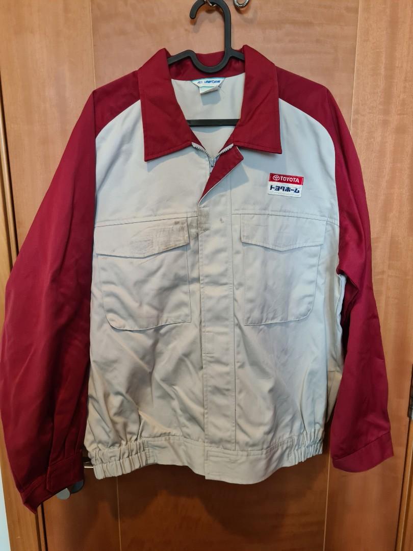 Vintage Toyota Work Jacket, Men's Fashion, Coats, Jackets and Outerwear ...