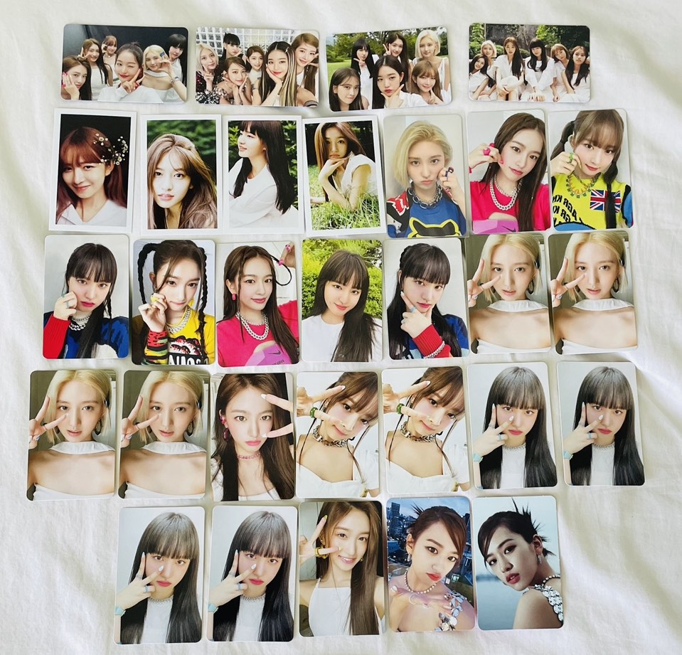 WTS IVE AFTER LIKE PHOTOCARDS + SSQ (STARSHIP SQUARE) POBS (yujin gaeul rei wonyoung liz leeseo ...