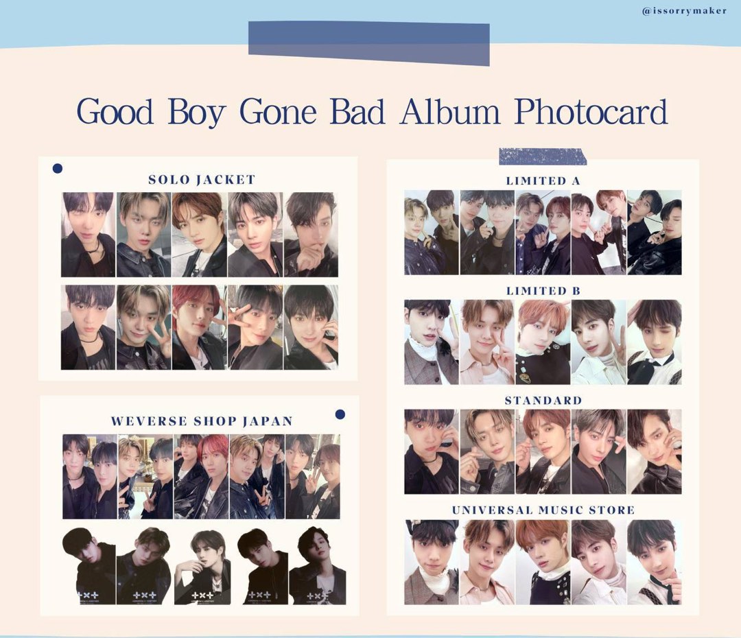 [WTS] Txt Japan GBGB album, Hobbies & Toys, Memorabilia & Collectibles ...