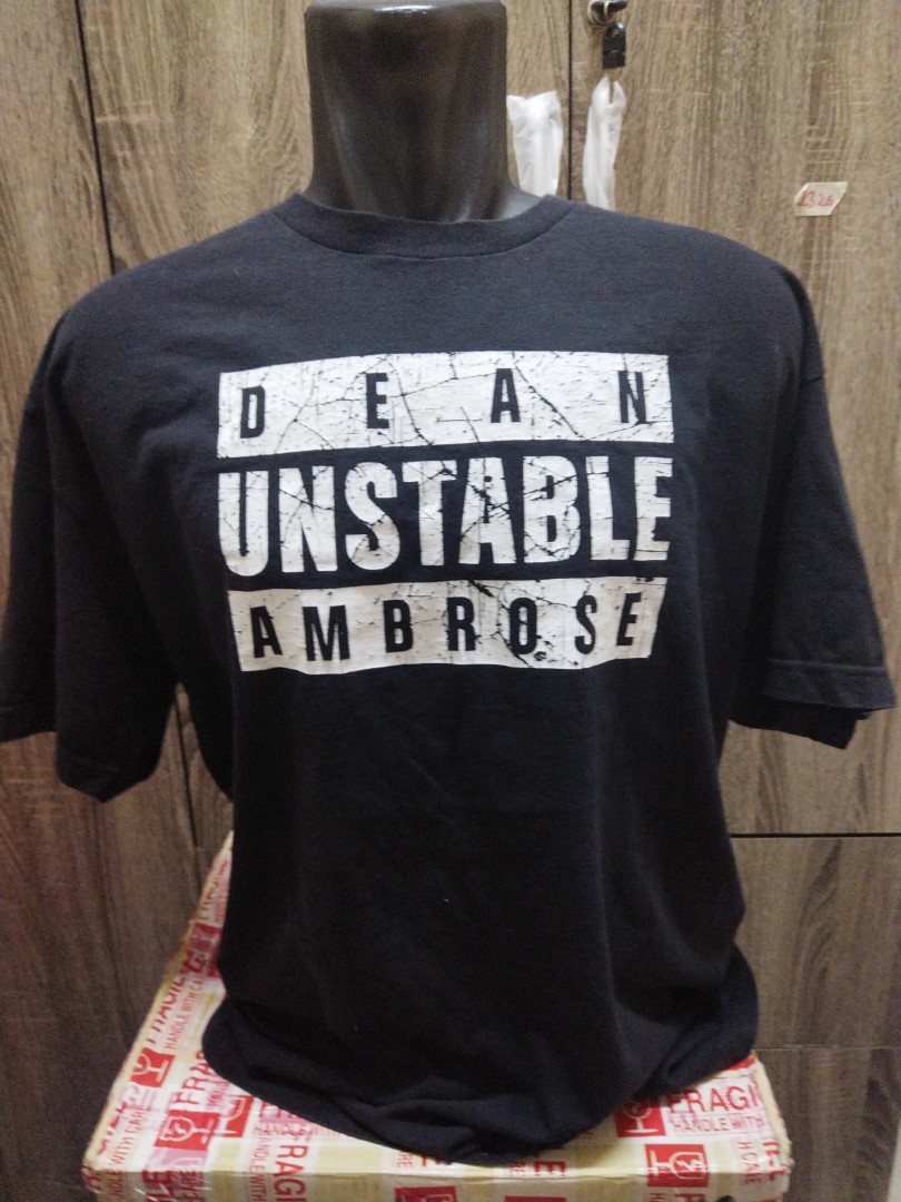 WWE Dean Ambrose, Men's Fashion, Tops & Sets, Tshirts & Polo Shirts on ...
