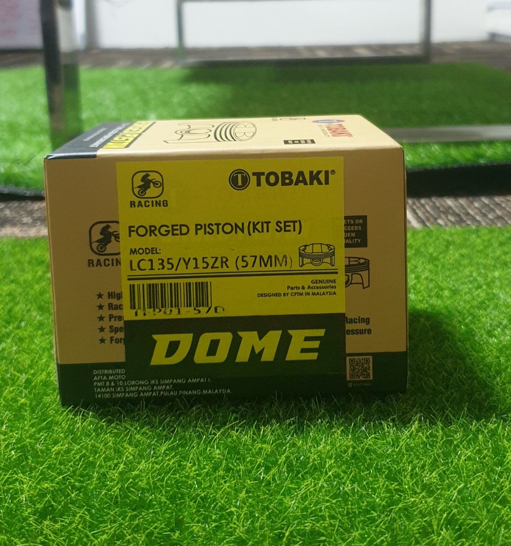 YAMAHA (LC135 / Y15ZR) TOBAKI Racing Forged Piston Dome 57mm ...