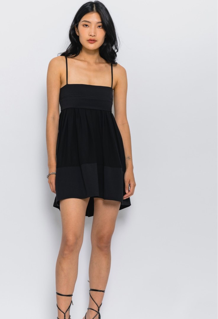 YHF Refined Dress in Black, Women's Fashion, Dresses & Sets, Dresses on ...