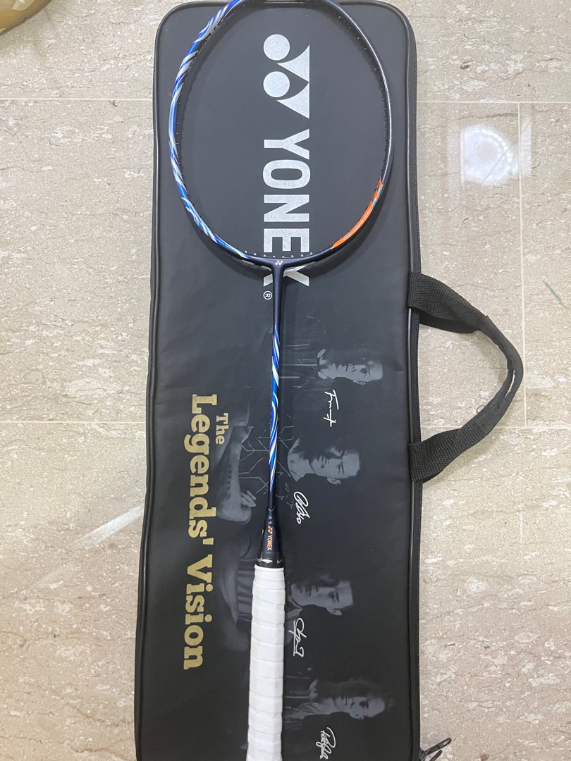 Yonex Astrox 100ZZ navy blue, Sports Equipment, Sports & Games, Racket & Ball Sports on Carousell