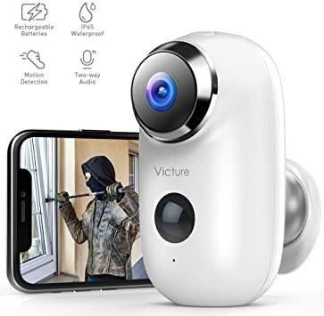 [1646] Victure Rechargeable Wireless Battery IP Camera EC730, Furniture ...