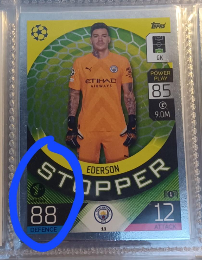 1st Edition Ederson Stopper card 22/23 Match Attax, Hobbies & Toys ...