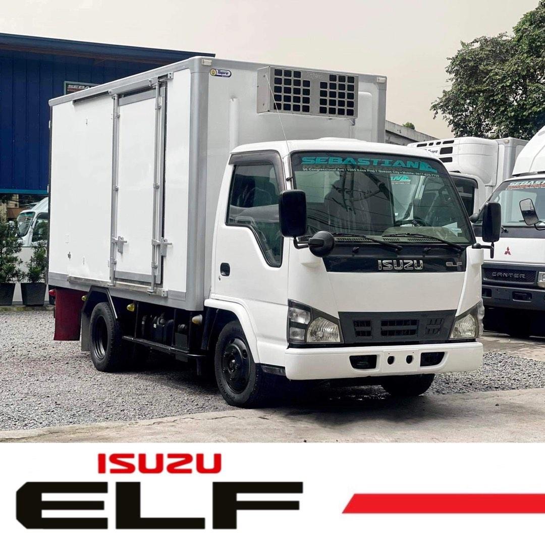 2022 Isuzu elf Reefer Van 13FT ft Topre -30 Degrees Molye Corrugated ...