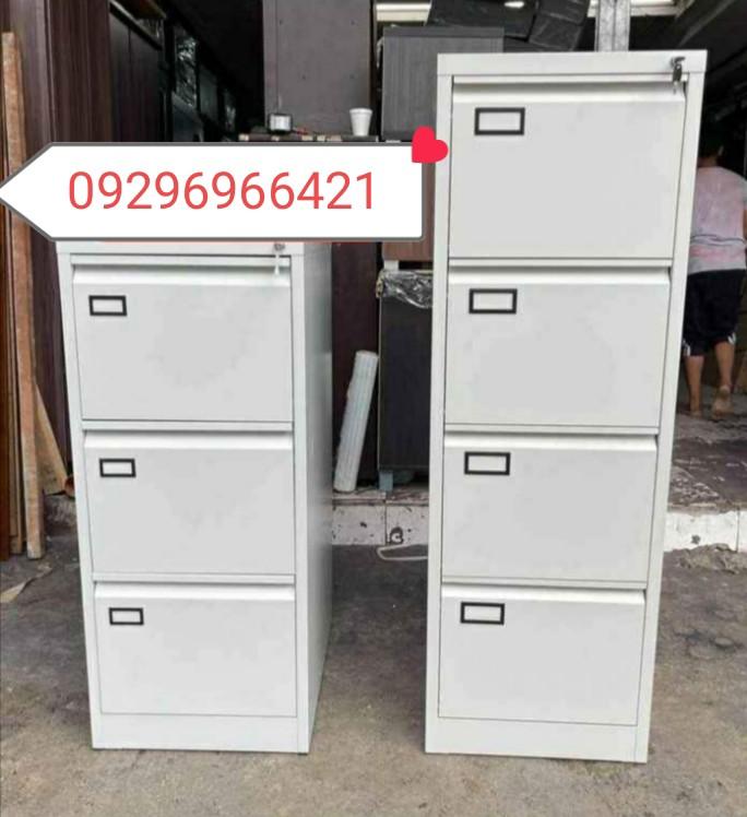 3 and 4 Layer Vertical Steel Filing Cabinet, Furniture & Home Living ...