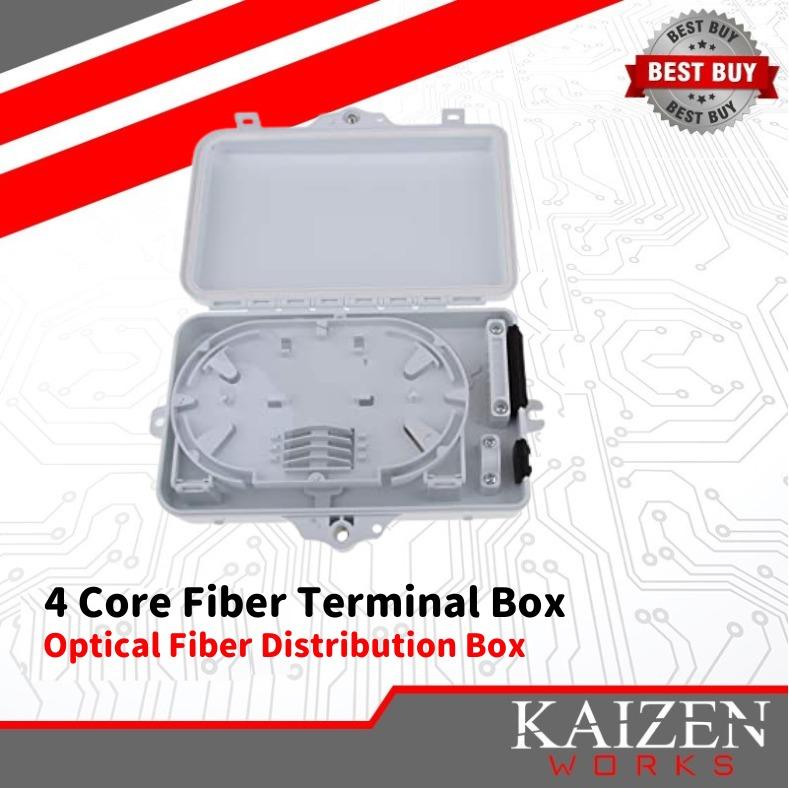 4 Core Fiber Terminal Box, Computers & Tech, Office & Business ...
