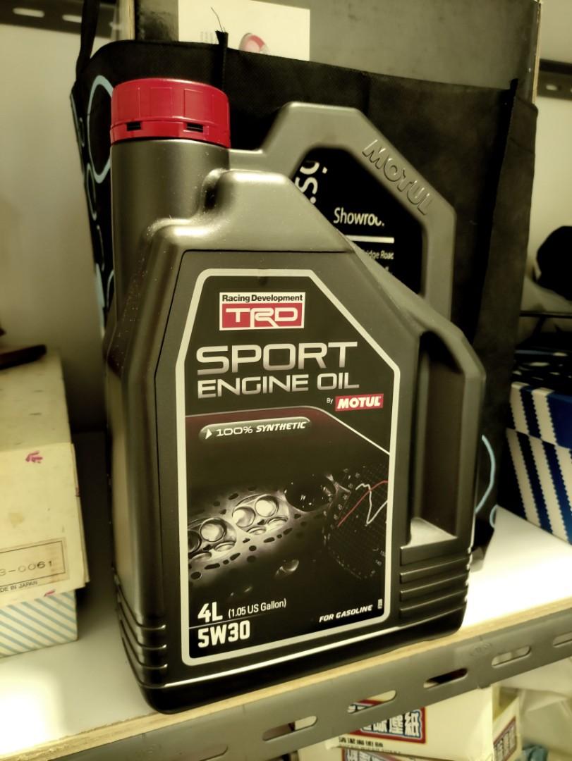 4-Litre MOTUL TRD SPORT ENGINE OIL GASOLINE 5W-30, Car Accessories ...