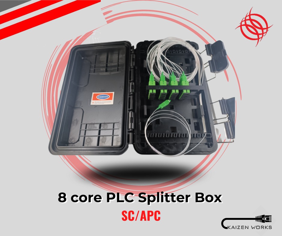 8 Core PLC / APC Splitter Box, Computers & Tech, Office & Business ...