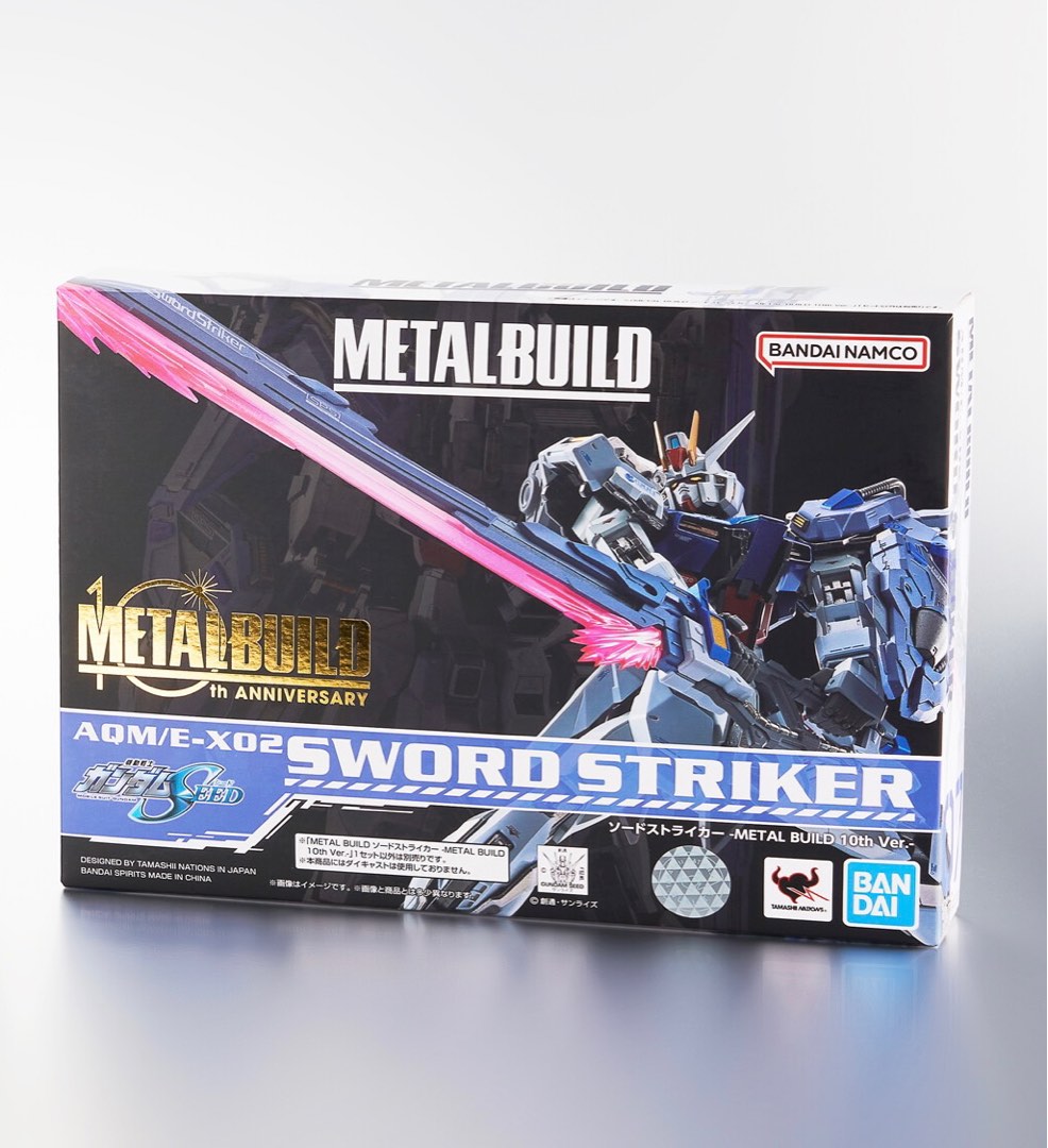 港魂9月 METAL BUILD 機動戰士 高達SEED 重劍型突擊者背包 10週年紀念包裝版 SWORD STRIKER 10th Ver. 劍裝, 興趣及遊戲, 玩具 & 遊戲類 ...