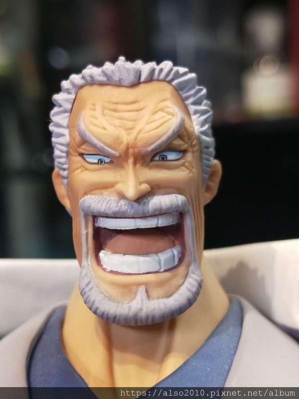 海賊王 (日版 金證) POP DX 海軍本部 中將 鐵拳 卡普 MEGAHOUSE ONE PIECE P.O.P DX (PORTRAIT ...