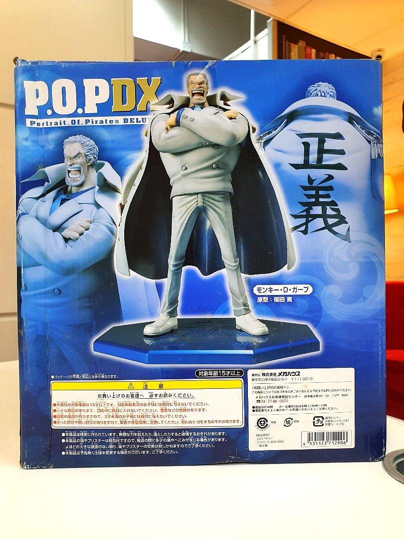 海賊王 (日版 金證) POP DX 海軍本部 中將 鐵拳 卡普 MEGAHOUSE ONE PIECE P.O.P DX (PORTRAIT ...
