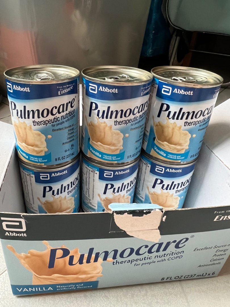 雅培 PULMOCARE 肺病專用 (237ML), 健康及營養食用品, 健康補充品, 健康補充品 - 維他命及補充品 - Carousell