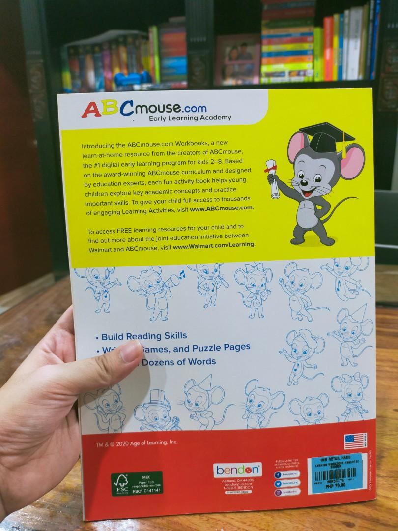 ABCmouse Reading workbook, Hobbies & Toys, Books & Magazines, Children ...